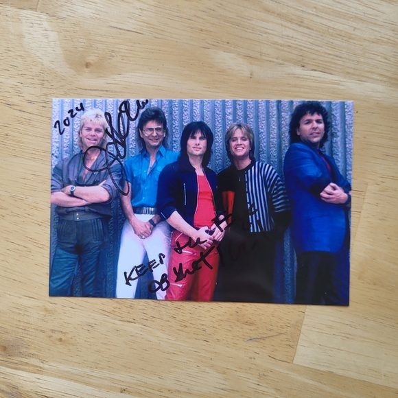 Source Unknown | Other | Jim Peterik Eye Of The Tiger Survivor Hand ...